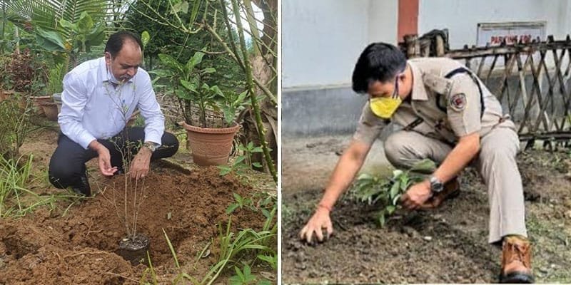 Itanagar- APP planted 4500 saplings across the state | Arunachal24