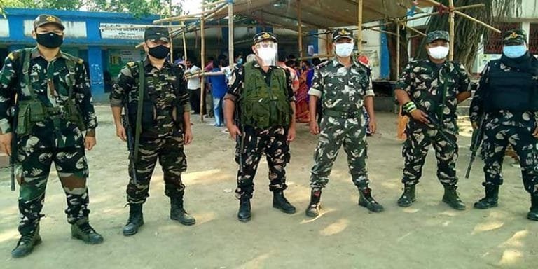 AP Police (IRBn) Shows Humanity during Election Duty in West Bengal