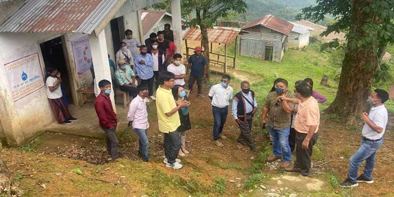 Arunachal: DC Longding Visits Chanu Village, Took Stock of Ongoing ...