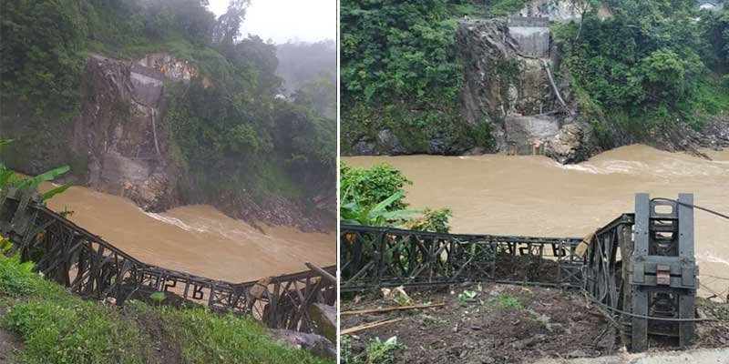 Arunachal: Sangam bridge over Siyom River collapses, 3 persons missing