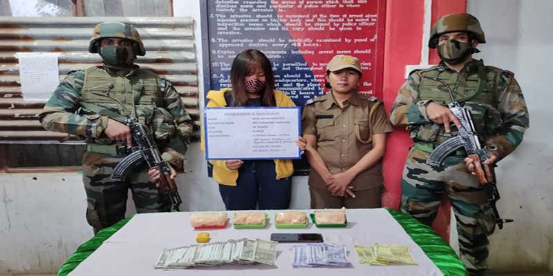 Arunachal: AR apprehends a woman drug dealer in longding