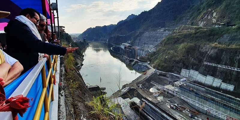 Arunachal: Chowna Mein visits NHPC Subansiri Lower Hydro electric ...