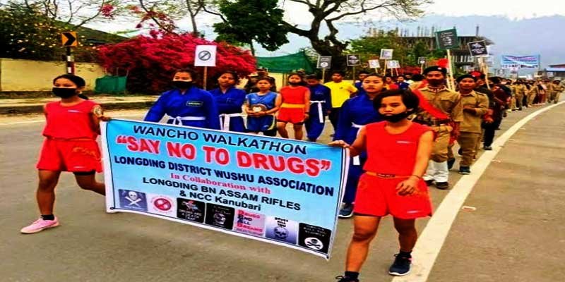 Arunachal: Walkathon in Longding to create awareness against drug abuse