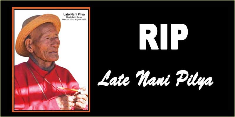 Arunachal: Centurion Nani Pilya passes away
