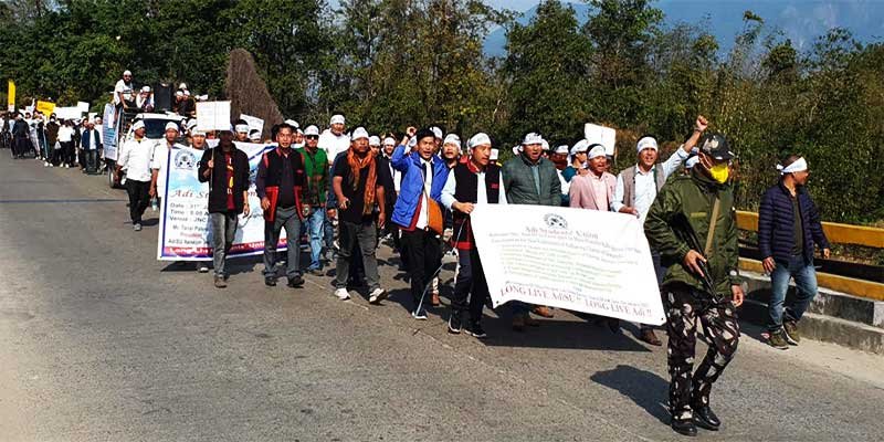 Arunachal: Adisu tales out Rally, submits memorandum to CM