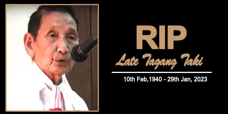 Arunachal Pradesh Literary Society grieves demise of Tagang Taki