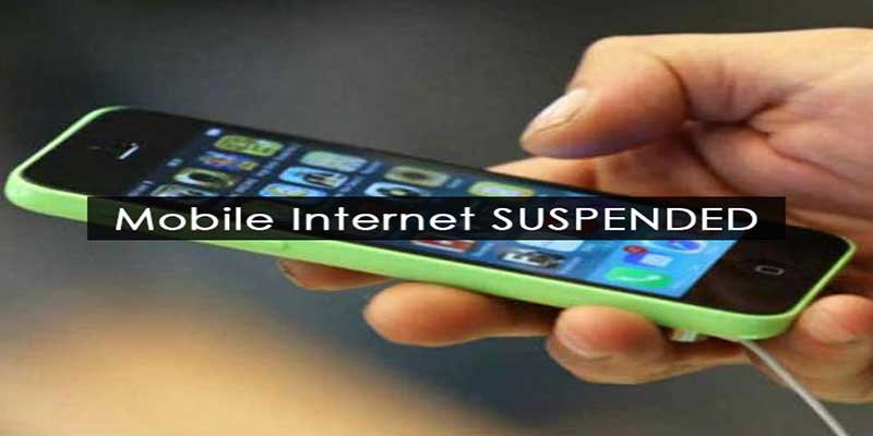 Arunachal Govt orders temporary suspension of mobile internet services ...