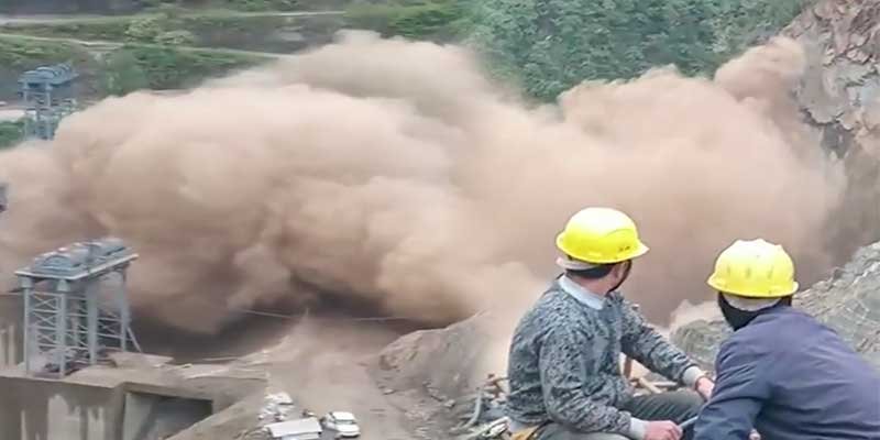 Arunachal Massive Landslide Hit Lower Subansiri Hydroelectric Power