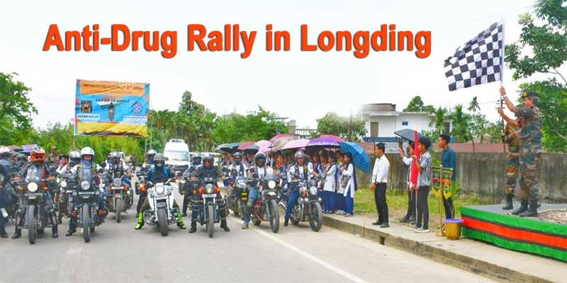 Arunachal: Assam Rifles organises Anti-Drug Rally in Longding Arunachal: Assam Rifles organises Anti-Drug Rally in Longding