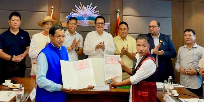 Arunachal: Begging Village Signs MoU with State Govt to Support Siang ...