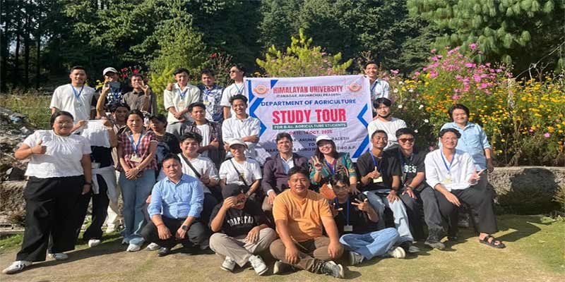 Arunachal: Himalayan University Agriculture Students Embark on ...
