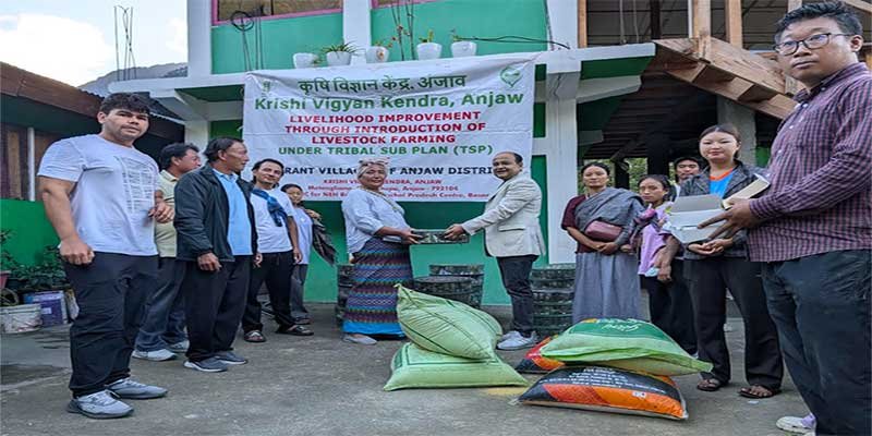 Arunachal: KVK Anjaw Empowers Farmers through Capacity Building and Poultry Distribution under ...