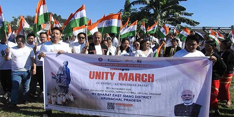 Arunachal: Pasighat Hosts Unity March for National Integration
