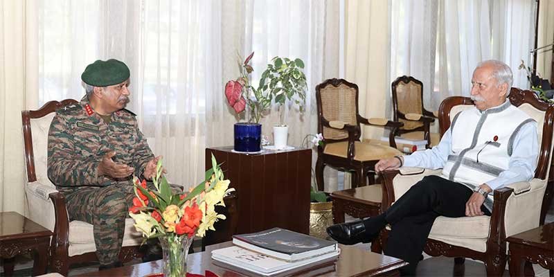 BRO DG Calls on Arunachal Pradesh Governor