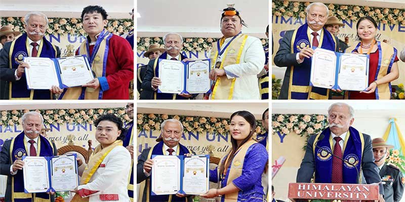 Arunachal: Governor Graces Himalayan University Convocation