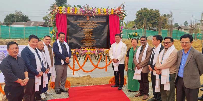 Arunachal: Pema Khandu Lays Foundation Stone for Govt Quarters in Namsai