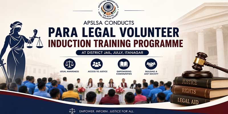 APSLSA Conducts Para Legal Volunteer Induction Training at Jully Dist Jail